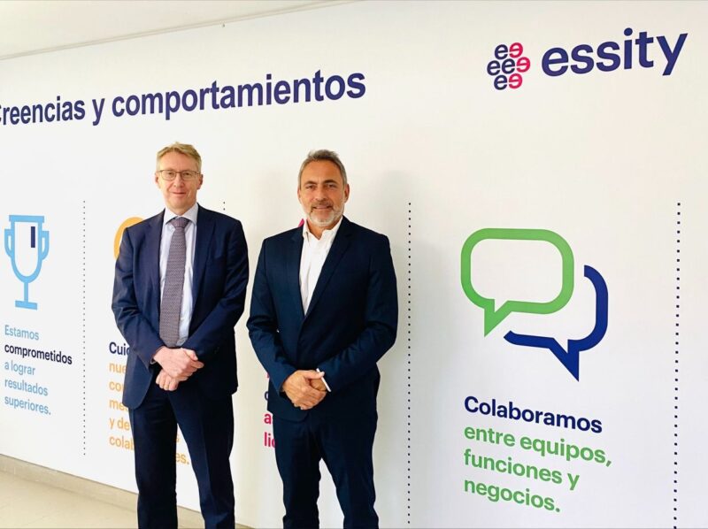 Essity con visita del embajador sueco - Pharmabiz.NET